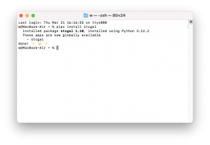 更新macOS的python后出现 externally-managed-environment解决方法 – 老郊狼的窝